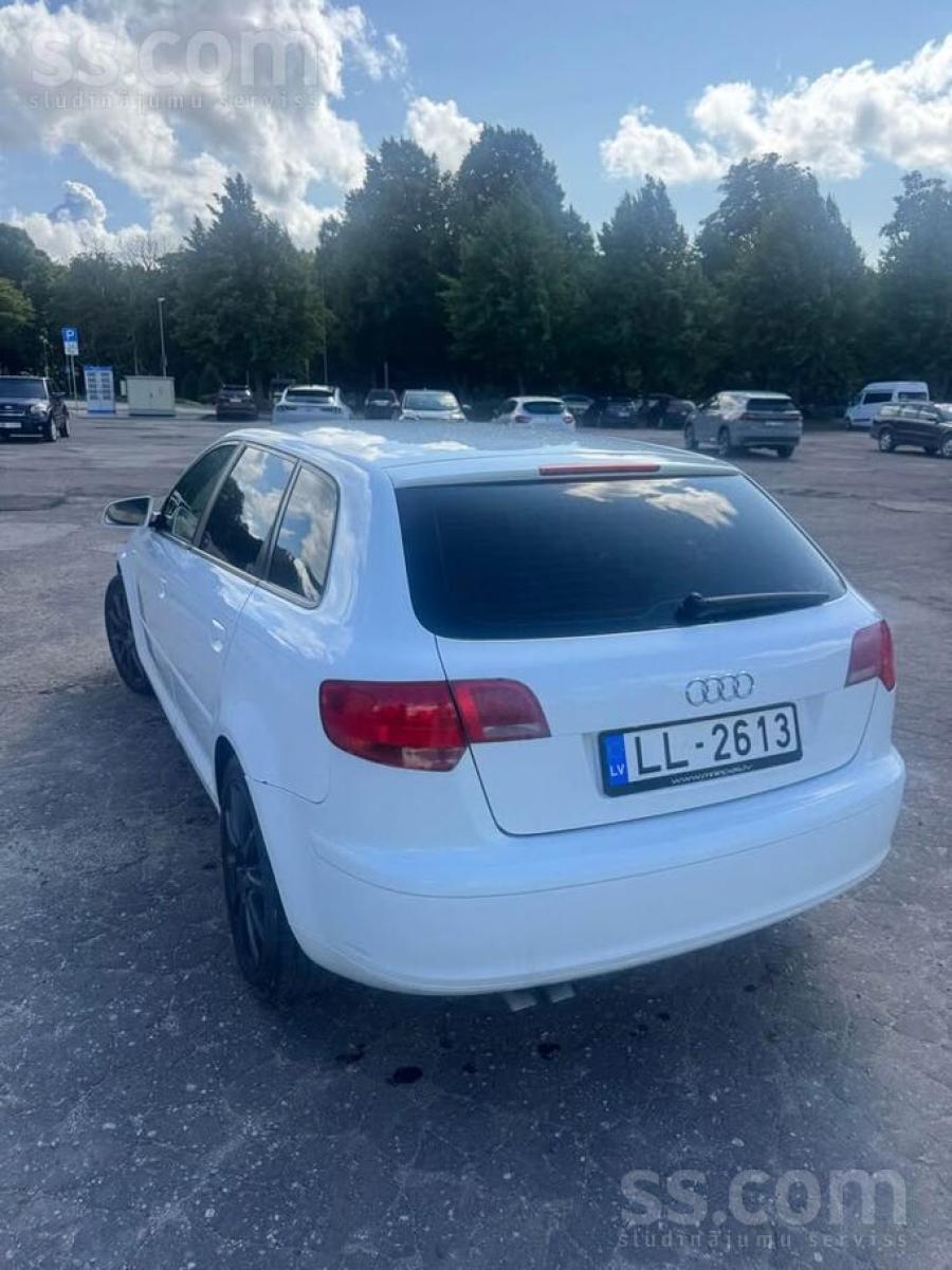 Balts Audi A3 2007 Liepāja, ar dzinēja tilpumu 2.00 L un nobraukumu 344 tūkst. km par 2850 €, foto 3 vietnē AUTOMOTO.COM.LV