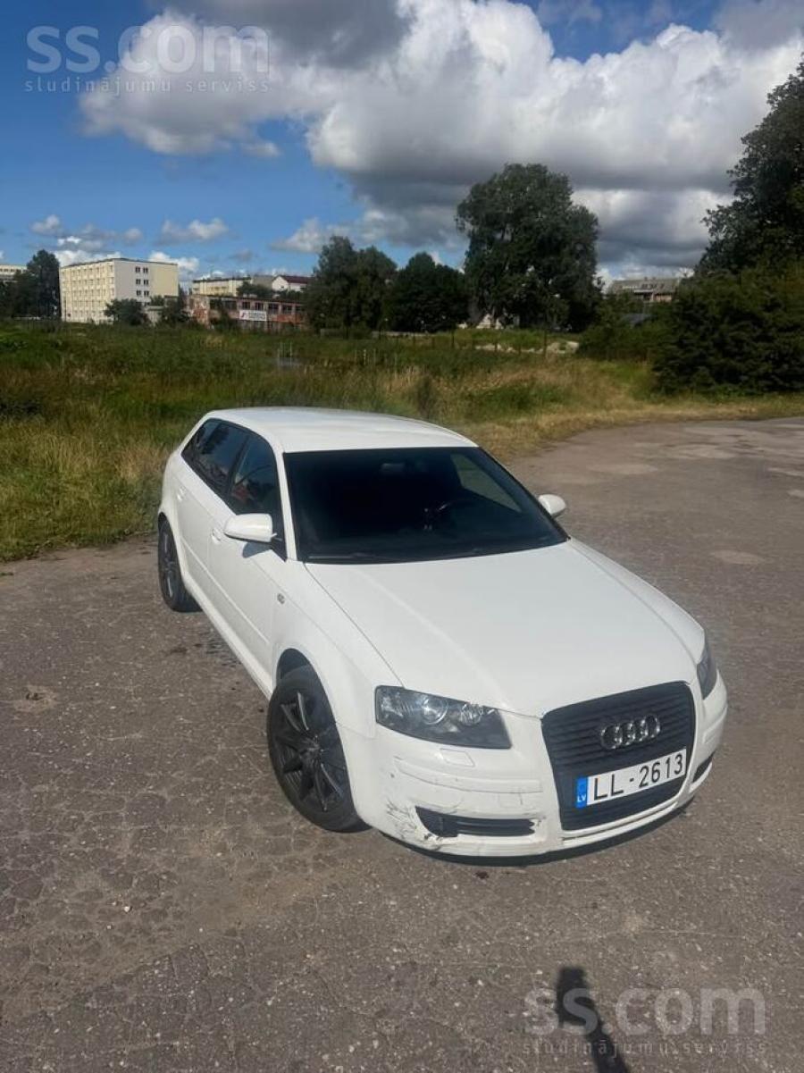 Balts Audi A3 2007 Liepāja, ar dzinēja tilpumu 2.00 L un nobraukumu 344 tūkst. km par 2850 €, foto 5 vietnē AUTOMOTO.COM.LV