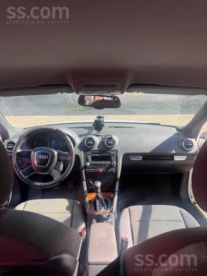 Balts Audi A3 2007 Liepāja, ar dzinēja tilpumu 2.00 L un nobraukumu 344 tūkst. km par 2850 €, foto 7 vietnē AUTOMOTO.COM.LV