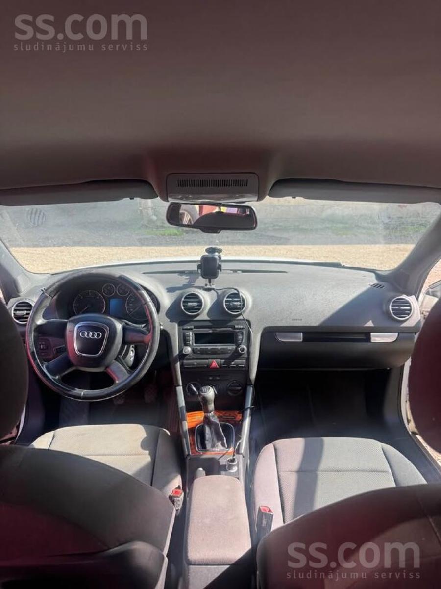Balts Audi A3 2007 Liepāja, ar dzinēja tilpumu 2.00 L un nobraukumu 344 tūkst. km par 2850 €, foto 7 vietnē AUTOMOTO.COM.LV