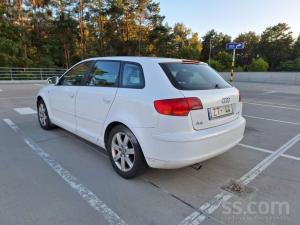 White Audi A3 2007 in Riga, with an engine capacity of 1.60 L and mileage of 256 thousand km for 3000 €, photo 3 on AUTOMOTO.COM.LV