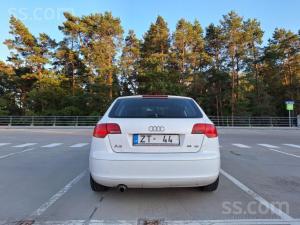 White Audi A3 2007 in Riga, with an engine capacity of 1.60 L and mileage of 256 thousand km for 3000 €, photo 4 on AUTOMOTO.COM.LV