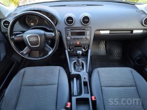 White Audi A3 2007 in Riga, with an engine capacity of 1.60 L and mileage of 256 thousand km for 3000 €, photo 5 on AUTOMOTO.COM.LV