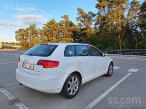 White Audi A3 2007 in Riga, with an engine capacity of 1.60 L and mileage of 256 thousand km for 3000 €, photo 6 on AUTOMOTO.COM.LV