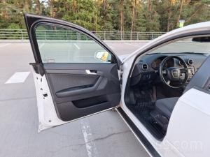 White Audi A3 2007 in Riga, with an engine capacity of 1.60 L and mileage of 256 thousand km for 3000 €, photo 17 on AUTOMOTO.COM.LV