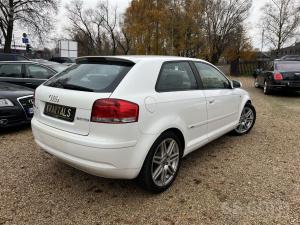 White Audi A3 2008 in Riga, with an engine capacity of 2.00 L and mileage of 0 thousand km for 2990 €, photo 5 on AUTOMOTO.COM.LV