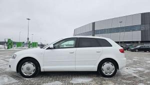 Balts Audi A3 2008 Viļņa, ar dzinēja tilpumu 1.60 L un nobraukumu 221 tūkst. km par 5650 €, foto 3 vietnē AUTOMOTO.COM.LV