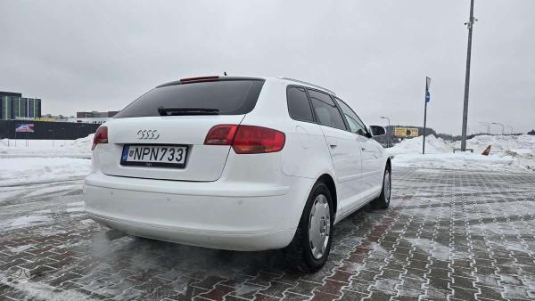Balts Audi A3 2008 Viļņa, ar dzinēja tilpumu 1.60 L un nobraukumu 221 tūkst. km par 5650 €, foto 6 vietnē AUTOMOTO.COM.LV