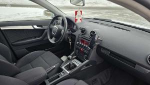 Balts Audi A3 2008 Viļņa, ar dzinēja tilpumu 1.60 L un nobraukumu 221 tūkst. km par 5650 €, foto 13 vietnē AUTOMOTO.COM.LV