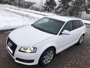 White Audi A3 2008 in Vilnius, with an engine capacity of 1.90 L and mileage of 242 thousand km for 5600 €, photo 14 on AUTOMOTO.COM.LV