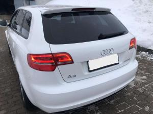 White Audi A3 2008 in Vilnius, with an engine capacity of 1.90 L and mileage of 242 thousand km for 5600 €, photo 17 on AUTOMOTO.COM.LV