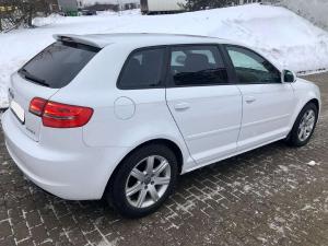 White Audi A3 2008 in Vilnius, with an engine capacity of 1.90 L and mileage of 242 thousand km for 5600 €, photo 18 on AUTOMOTO.COM.LV