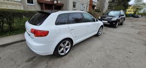 White Audi A3 2008 in Kaunas, with an engine capacity of 2.00 L and mileage of 346 thousand km for 3200 €, photo 5 on AUTOMOTO.COM.LV