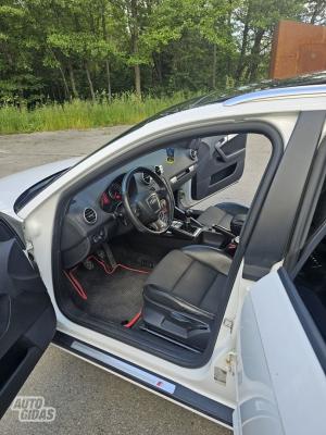 White Audi A3 2008 in Salcininkai, with an engine capacity of 2.00 L and mileage of 328 thousand km for 4650 €, photo 8 on AUTOMOTO.COM.LV