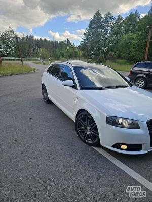 White Audi A3 2008 in Salcininkai, with an engine capacity of 2.00 L and mileage of 328 thousand km for 4650 €, photo 16 on AUTOMOTO.COM.LV
