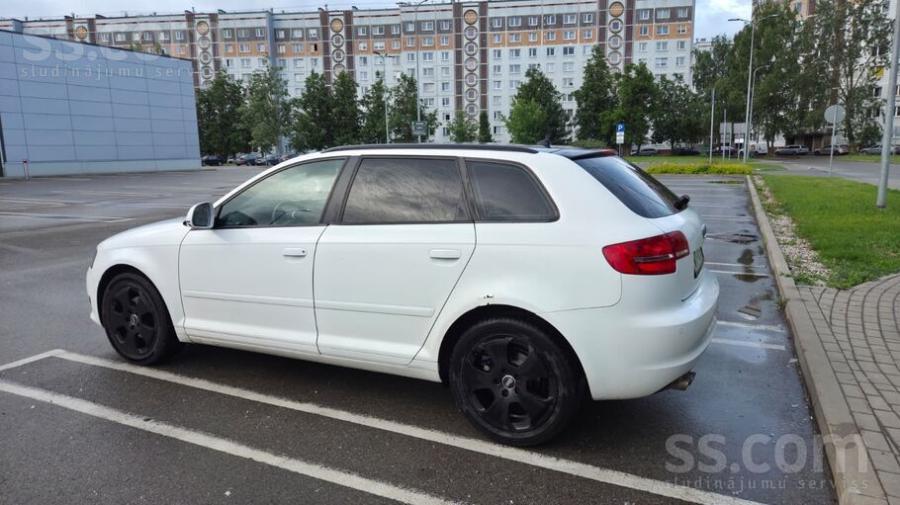 Balts Audi A3 2008 Rīga, ar dzinēja tilpumu 2.00 L un nobraukumu 263 tūkst. km par 3600 €, foto 3 vietnē AUTOMOTO.COM.LV