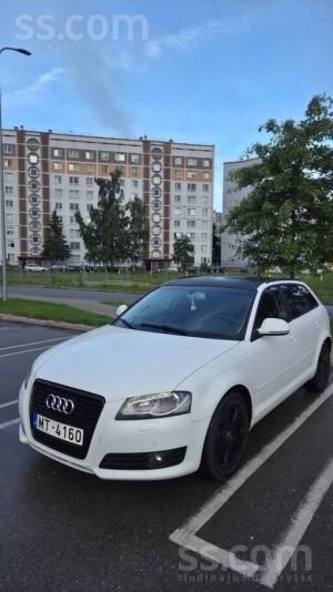 Balts Audi A3 2008 Rīga, ar dzinēja tilpumu 2.00 L un nobraukumu 263 tūkst. km par 3600 €, foto 10 vietnē AUTOMOTO.COM.LV