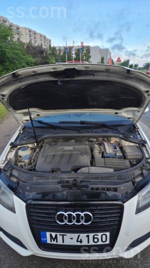 Balts Audi A3 2008 Rīga, ar dzinēja tilpumu 2.00 L un nobraukumu 263 tūkst. km par 3600 €, foto 15 vietnē AUTOMOTO.COM.LV