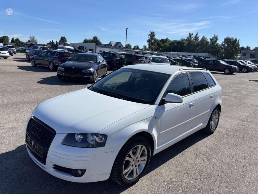 Balts Audi A3 2008 Utena, ar dzinēja tilpumu 1.90 L un nobraukumu 247 tūkst. km par 3850 €, foto 1 vietnē AUTOMOTO.COM.LV