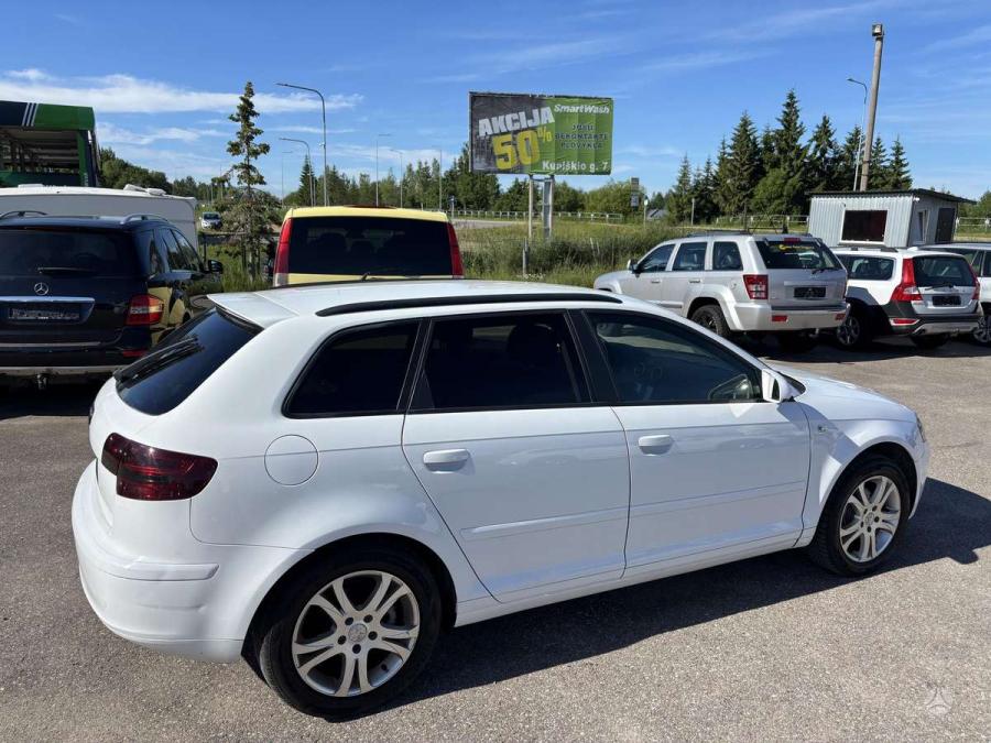 Balts Audi A3 2008 Utena, ar dzinēja tilpumu 1.90 L un nobraukumu 247 tūkst. km par 3850 €, foto 7 vietnē AUTOMOTO.COM.LV
