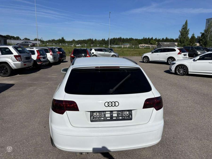 Balts Audi A3 2008 Utena, ar dzinēja tilpumu 1.90 L un nobraukumu 247 tūkst. km par 3850 €, foto 10 vietnē AUTOMOTO.COM.LV