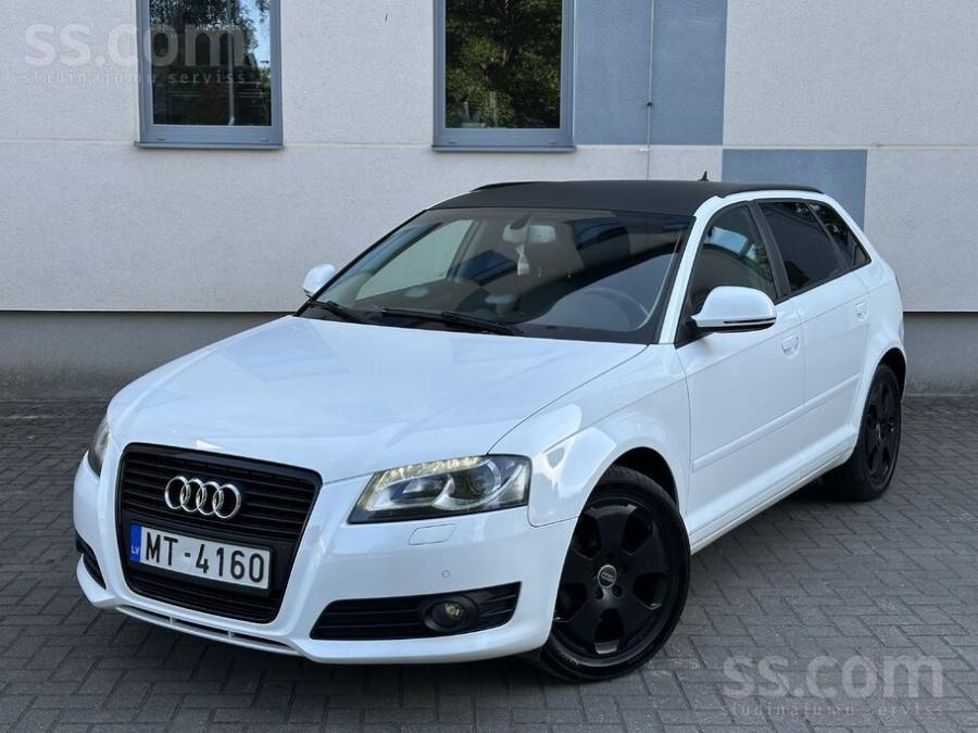 White Audi A3 2008 in Jelgava, with an engine capacity of 2.00 L and mileage of 264 thousand km for 5350 €, photo 4 on AUTOMOTO.COM.LV