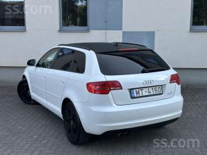 White Audi A3 2008 in Jelgava, with an engine capacity of 2.00 L and mileage of 264 thousand km for 5350 €, photo 5 on AUTOMOTO.COM.LV
