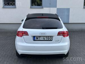 White Audi A3 2008 in Jelgava, with an engine capacity of 2.00 L and mileage of 264 thousand km for 5350 €, photo 6 on AUTOMOTO.COM.LV