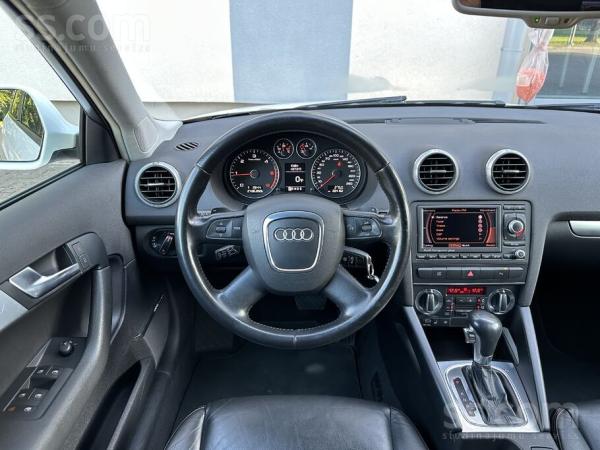 Balts Audi A3 2008 Jelgava, ar dzinēja tilpumu 2.00 L un nobraukumu 264 tūkst. km par 5350 €, foto 10 vietnē AUTOMOTO.COM.LV