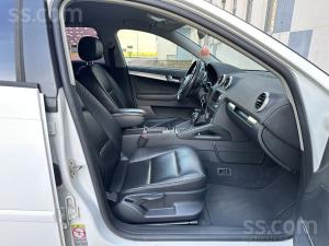 White Audi A3 2008 in Jelgava, with an engine capacity of 2.00 L and mileage of 264 thousand km for 5350 €, photo 13 on AUTOMOTO.COM.LV