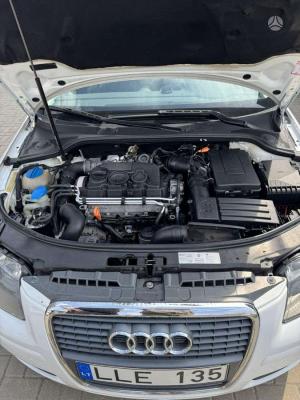 White Audi A3 2008 in Kaunas, with an engine capacity of 2.00 L and mileage of 300 thousand km for 4999 €, photo 9 on AUTOMOTO.COM.LV