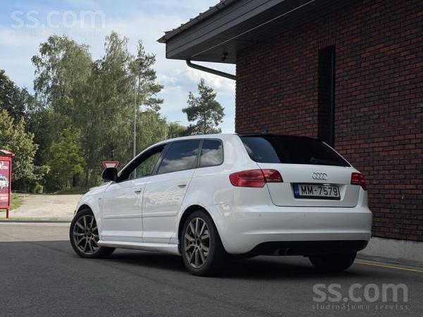 Balts Audi A3 2008 Daugavpils, ar dzinēja tilpumu 2.00 L un nobraukumu 320 tūkst. km par 3400 €, foto 2 vietnē AUTOMOTO.COM.LV