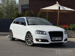 White Audi A3 2008 in Daugavpils, with an engine capacity of 2.00 L and mileage of 320 thousand km for 3400 €, photo  on AUTOMOTO.COM.LV
