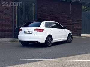 White Audi A3 2008 in Daugavpils, with an engine capacity of 2.00 L and mileage of 320 thousand km for 3400 €, photo 4 on AUTOMOTO.COM.LV