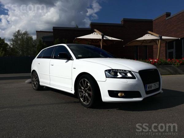 Balts Audi A3 2008 Daugavpils, ar dzinēja tilpumu 2.00 L un nobraukumu 320 tūkst. km par 3400 €, foto 4 vietnē AUTOMOTO.COM.LV