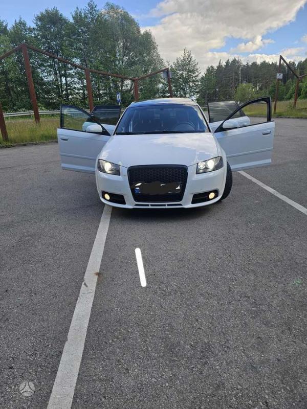 Balts Audi A3 2008 Šalčininkai, ar dzinēja tilpumu 1.97 L un nobraukumu 328 tūkst. km par 3950 €, foto 1 vietnē AUTOMOTO.COM.LV