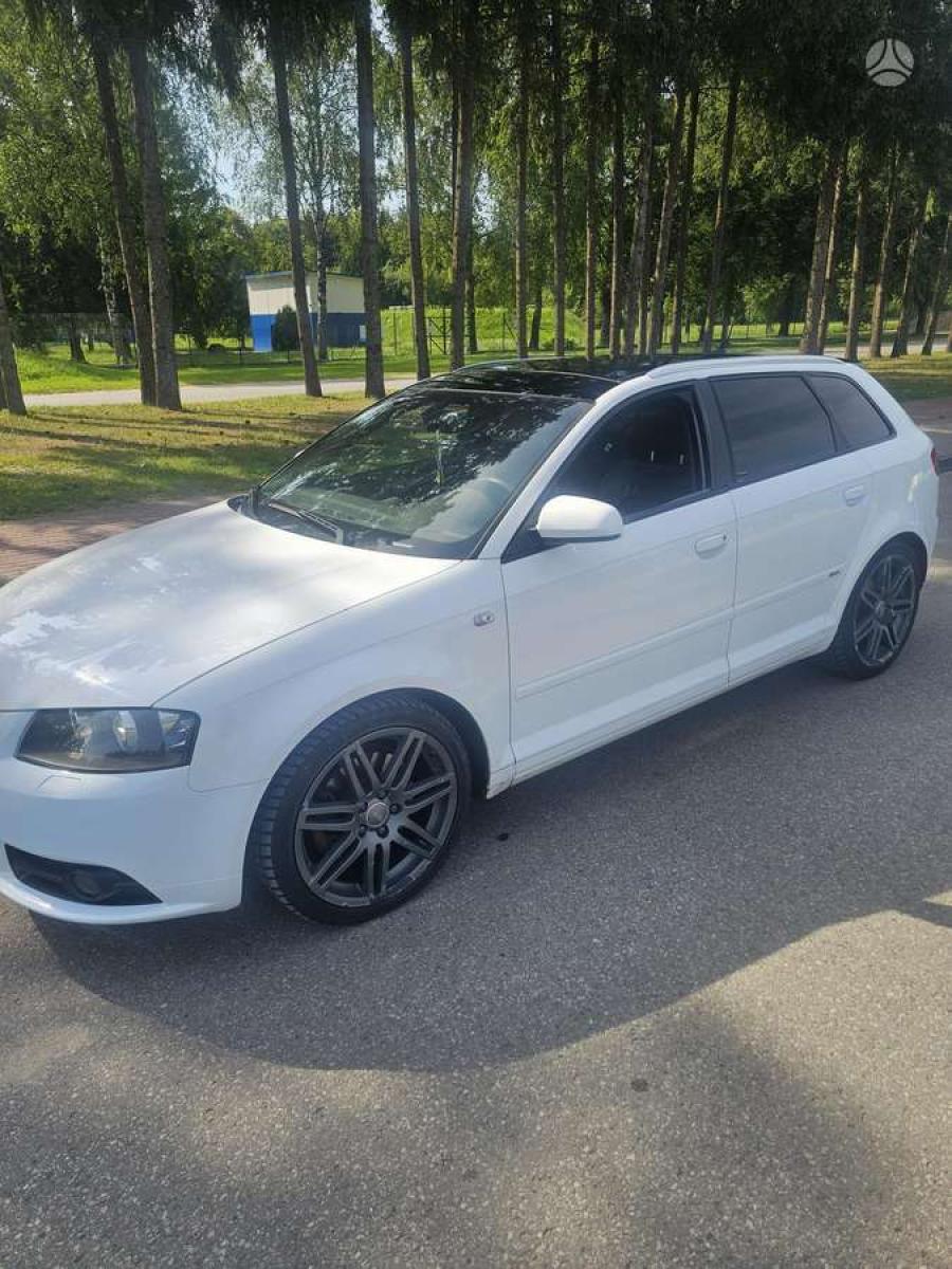 Белый Ауди А3 2008 в Шальчининкай, объемом двигателя 1.97 л и пробегом 328 тыс. км за 3950 €, фото 15 на AUTOMOTO.COM.LV