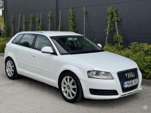 Balts Audi A3 2008 Viļņa, ar dzinēja tilpumu 1.90 L un nobraukumu 261 tūkst. km par 1800 €, foto  vietnē AUTOMOTO.COM.LV