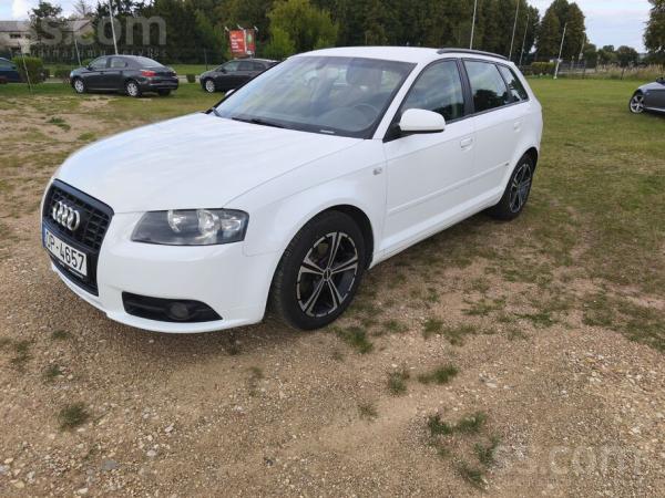 Balts Audi A3 2008 Kuldīga, ar dzinēja tilpumu 2.00 L un nobraukumu 273 tūkst. km par 4790 €, foto 1 vietnē AUTOMOTO.COM.LV