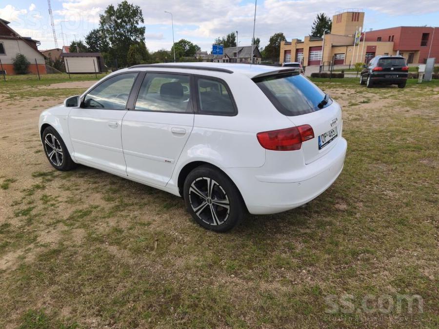 Balts Audi A3 2008 Kuldīga, ar dzinēja tilpumu 2.00 L un nobraukumu 273 tūkst. km par 4790 €, foto 4 vietnē AUTOMOTO.COM.LV