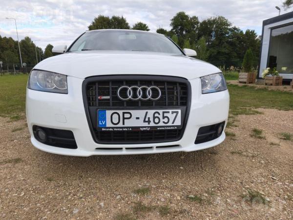 Balts Audi A3 2008 Kuldīga, ar dzinēja tilpumu 2.00 L un nobraukumu 273 tūkst. km par 4790 €, foto 6 vietnē AUTOMOTO.COM.LV