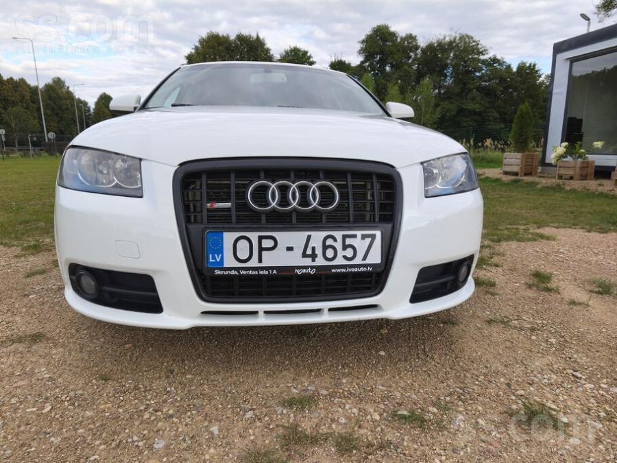 Balts Audi A3 2008 Kuldīga, ar dzinēja tilpumu 2.00 L un nobraukumu 273 tūkst. km par 4790 €, foto 6 vietnē AUTOMOTO.COM.LV