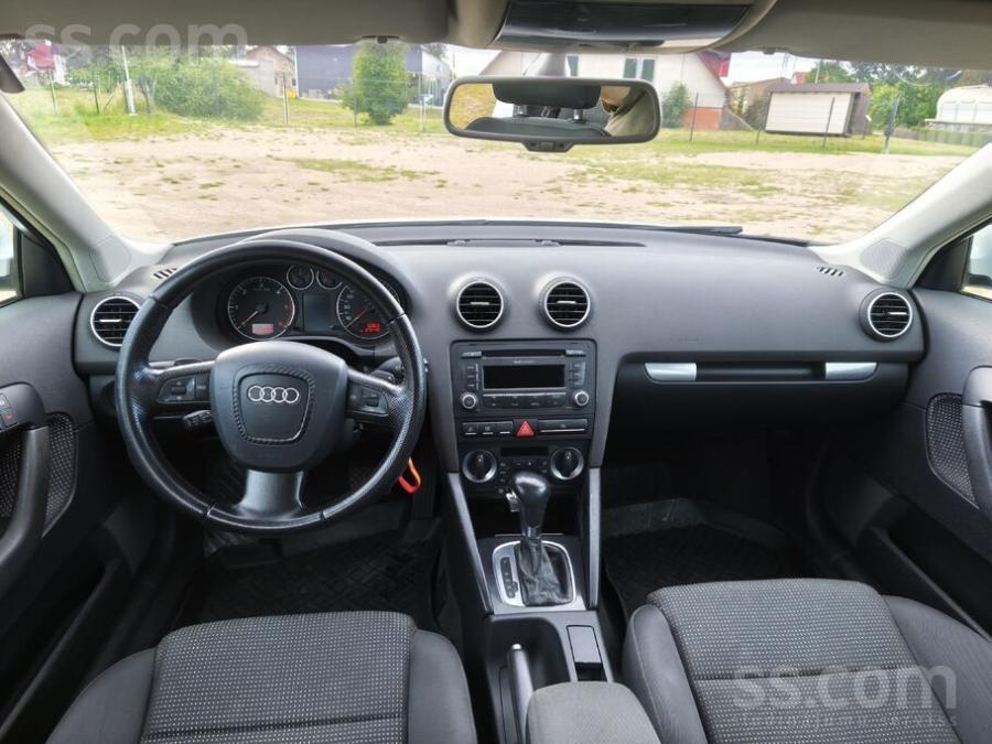 Balts Audi A3 2008 Kuldīga, ar dzinēja tilpumu 2.00 L un nobraukumu 273 tūkst. km par 4790 €, foto 20 vietnē AUTOMOTO.COM.LV
