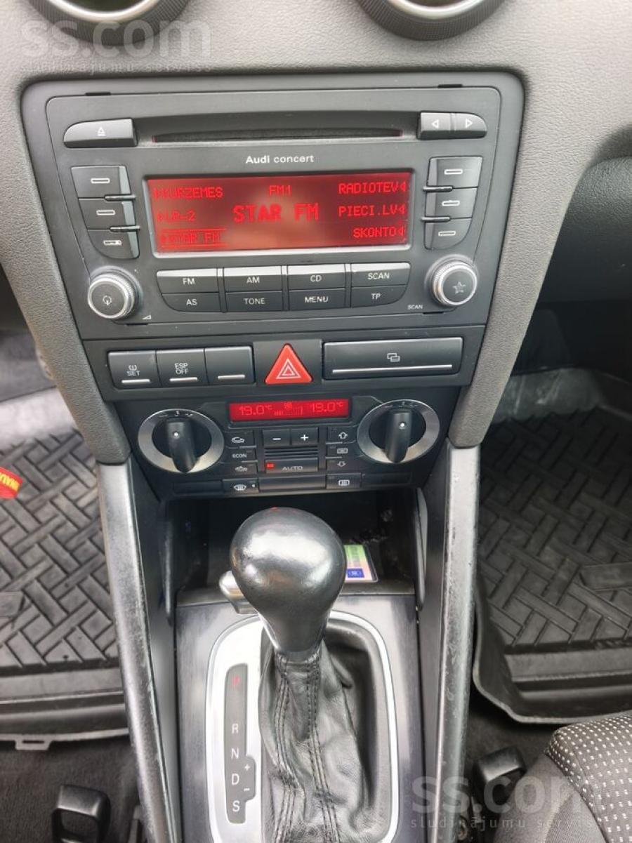 Balts Audi A3 2008 Kuldīga, ar dzinēja tilpumu 2.00 L un nobraukumu 273 tūkst. km par 4790 €, foto 25 vietnē AUTOMOTO.COM.LV