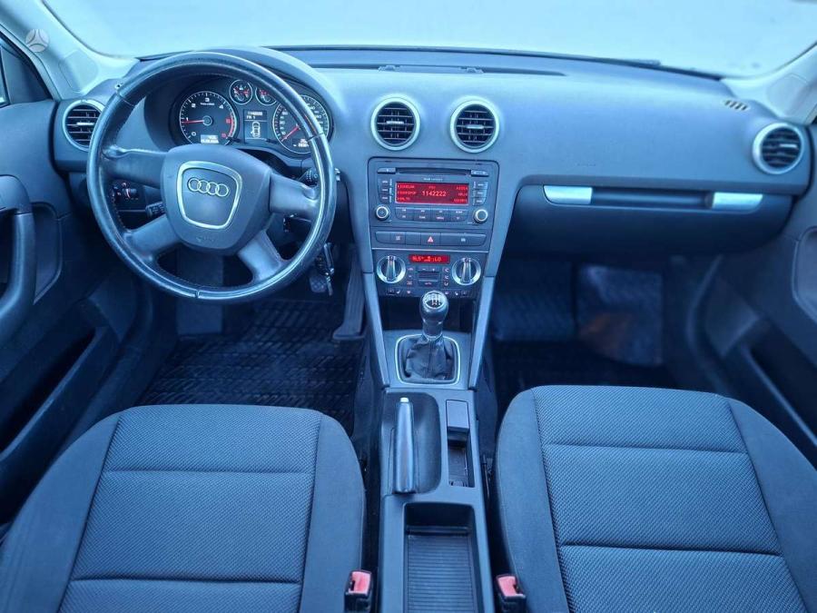 Balts Audi A3 2008 Kauņa, ar dzinēja tilpumu 1.97 L un nobraukumu 280 tūkst. km par 4550 €, foto 17 vietnē AUTOMOTO.COM.LV