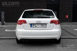 White Audi A3 2008 in Riga, with an engine capacity of 1.60 L and mileage of 150 thousand km for 5990 €, photo 5 on AUTOMOTO.COM.LV