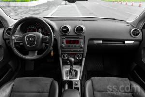 White Audi A3 2008 in Riga, with an engine capacity of 1.60 L and mileage of 150 thousand km for 5990 €, photo 14 on AUTOMOTO.COM.LV