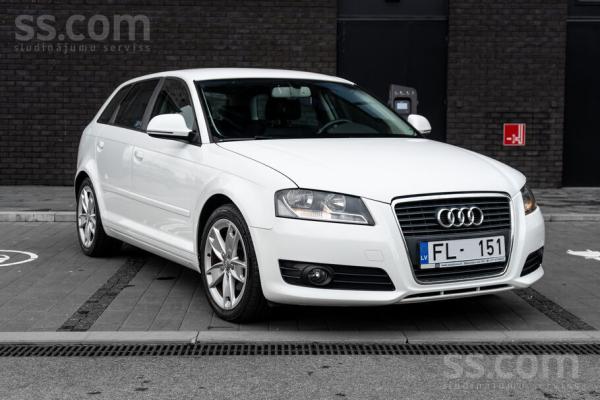 Balts Audi A3 2008 Rīga, ar dzinēja tilpumu 1.60 L un nobraukumu 150 tūkst. km par 5990 €, foto 1 vietnē AUTOMOTO.COM.LV