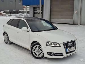 White Audi A3 2009 in Silute, with an engine capacity of 1.97 L and mileage of 299 thousand km for 3500 €, photo  on AUTOMOTO.COM.LV