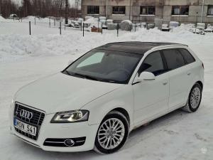White Audi A3 2009 in Silute, with an engine capacity of 1.97 L and mileage of 299 thousand km for 3500 €, photo 5 on AUTOMOTO.COM.LV
